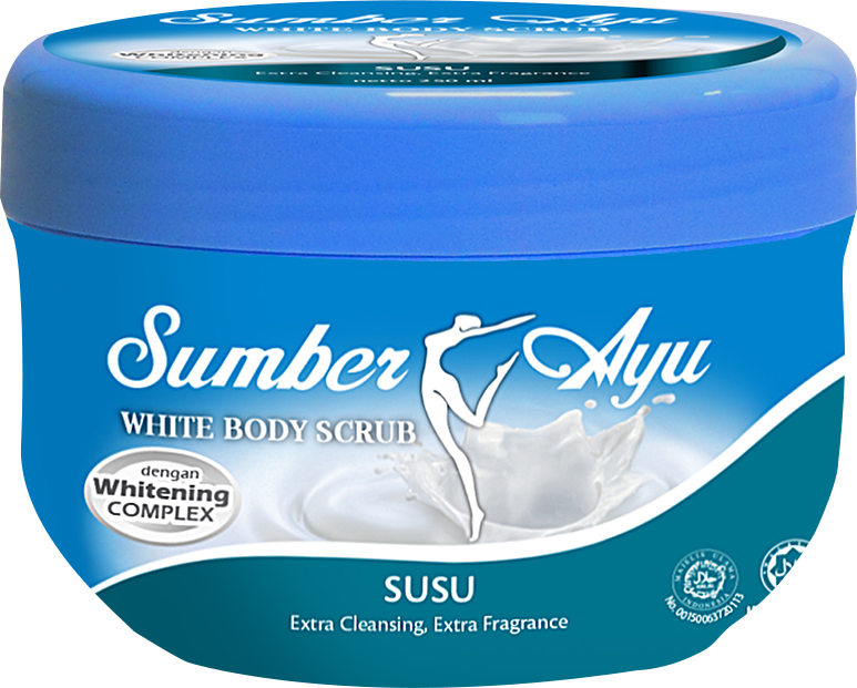 Sumber Ayu Skrub Badan White – Susu | Sumberayu