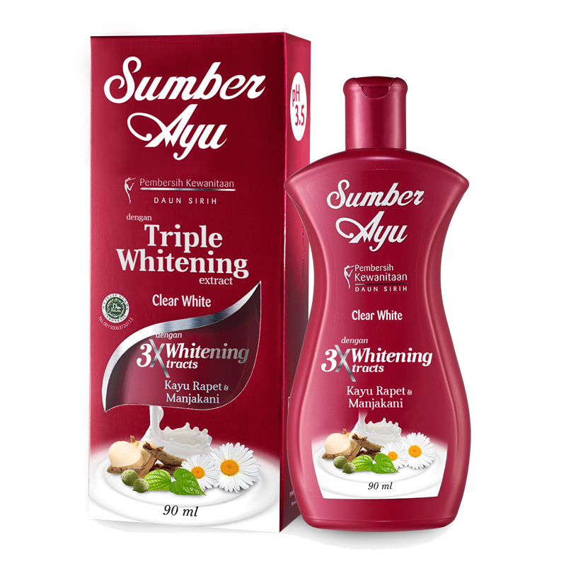 SUMBER AYU PEMBERSIH KEWANITAAN DENGAN WHITENING EXTRACTS | Sumberayu